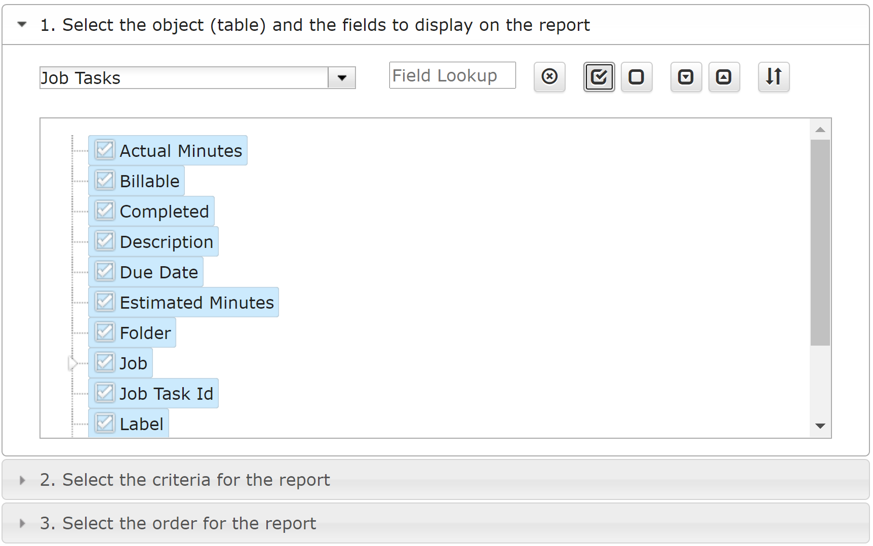 WorkflowMax Job Tasks